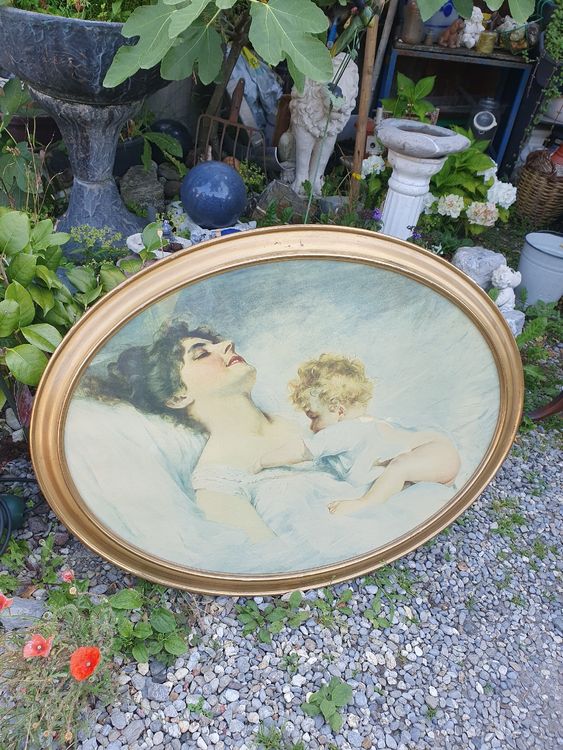 ovales bild alfred schwartz | Kaufen auf Ricardo