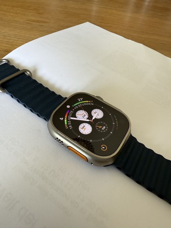 Apple Watch Ultra (1. Generation) – 49 mm Titan-Gehäuse inkl (Gebraucht ...