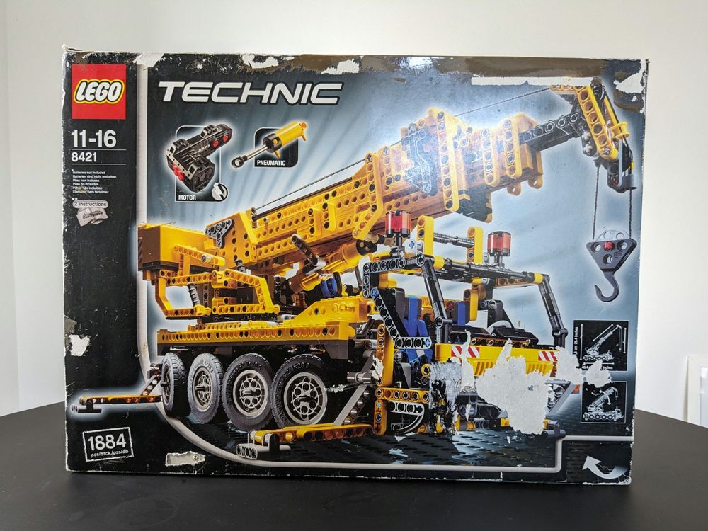 LEGO TECHNIC 8421 - Mobile Crane (2005) with box_ | Kaufen auf Ricardo