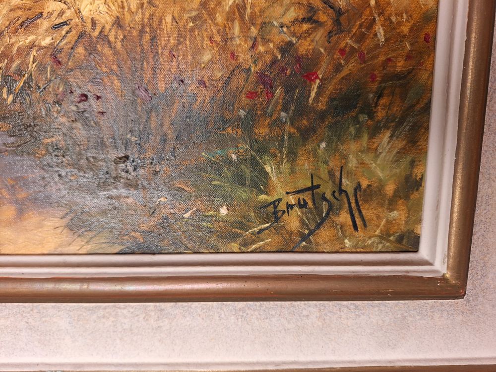 Original Gemälde Peter Brutsche Brutschp signiert (Gebraucht) in ...