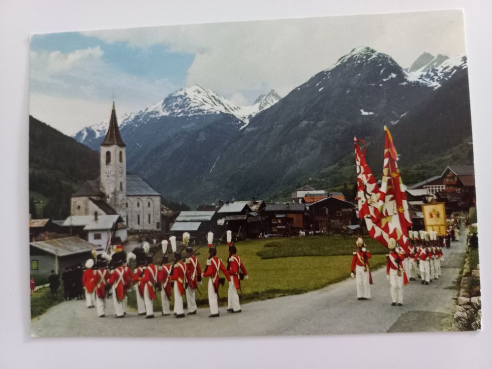 Ansichtskarte Kippel Lötschental - Segensonntag (Gebraucht) in ...