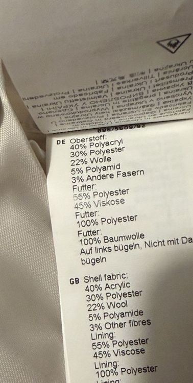 Neuwertiger Cinque Wollmantel 38 (Gebraucht) in Reinach AG für CHF 98 ...