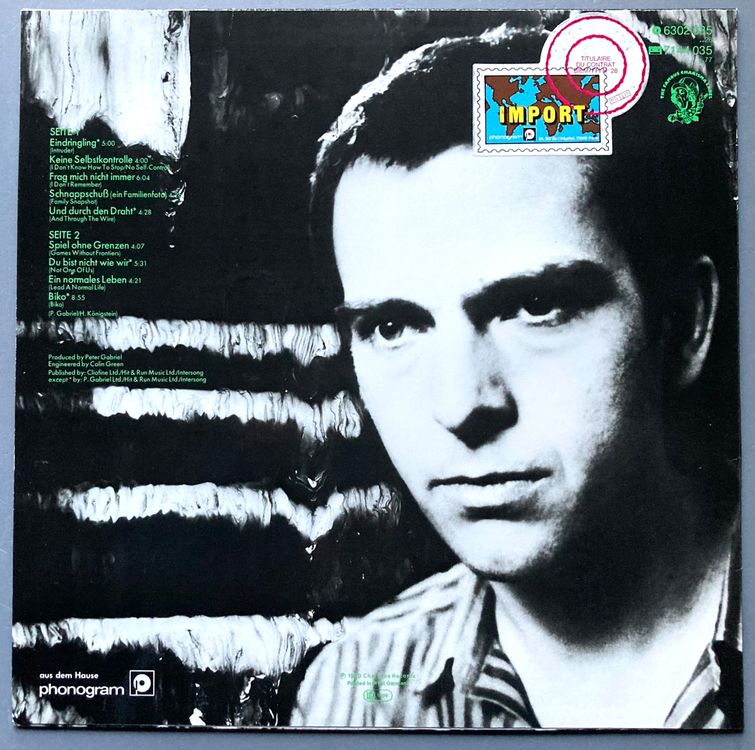 GENESIS / PETER GABRIEL - EIN DEUTSCHES ALBUM | Kaufen auf Ricardo