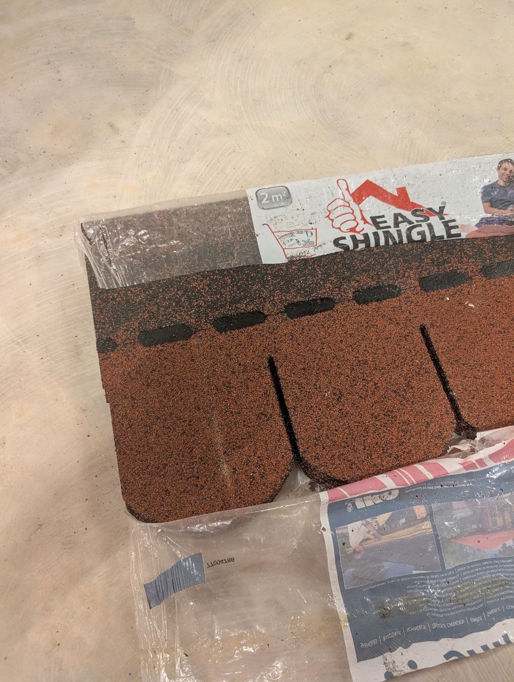 Bitumen-Biberschindel, neu, ideal f. Gartenhaus! (Neu und ...