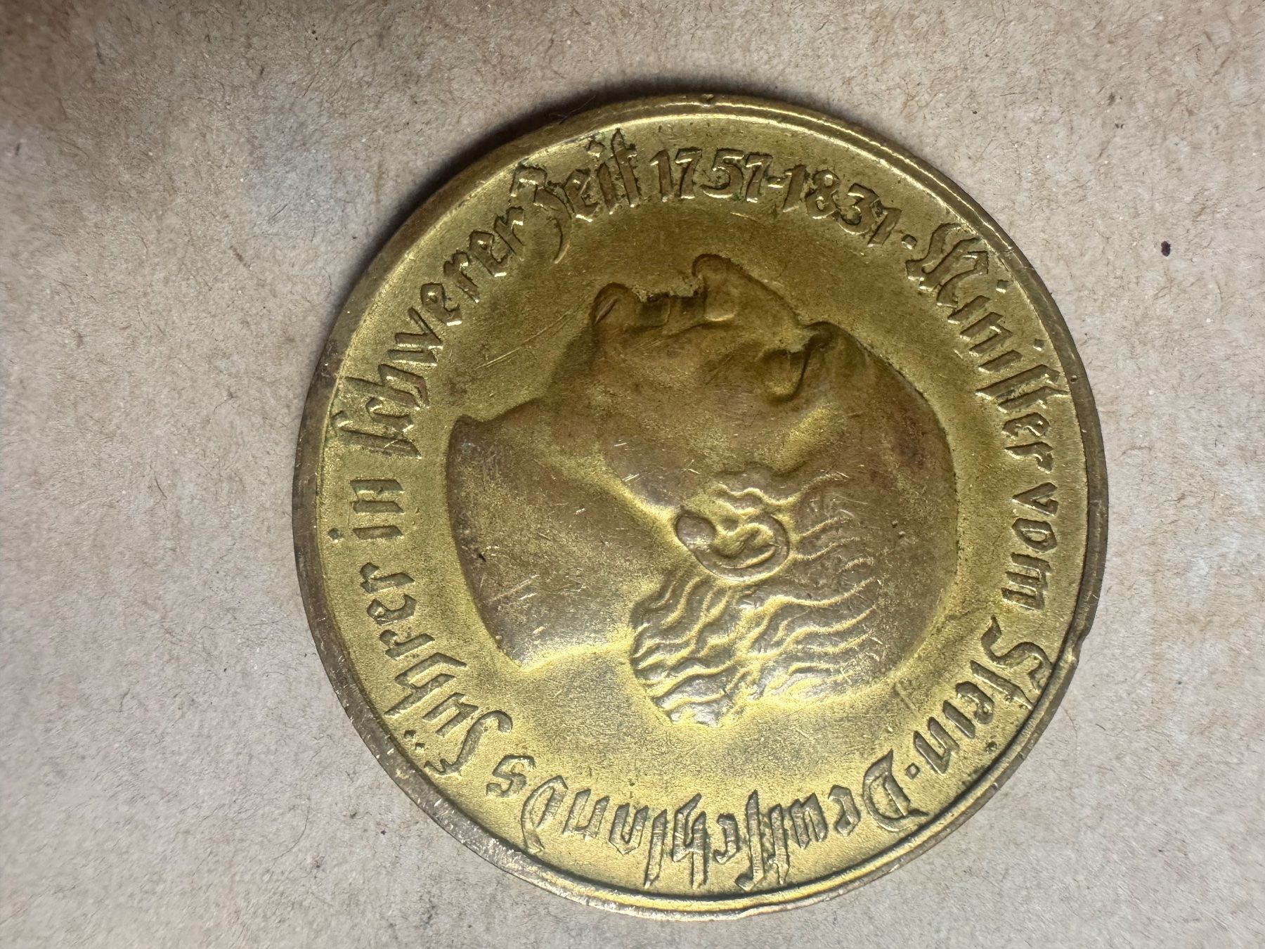 Münze 50 millionen MarkWestfalen Freiherr von Stein 1923 fli (Gebraucht ...