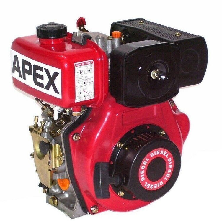 06284 - Dieselmotor 211ccm 4,8PS Rüttelplatte Standmotor (Neu und ...