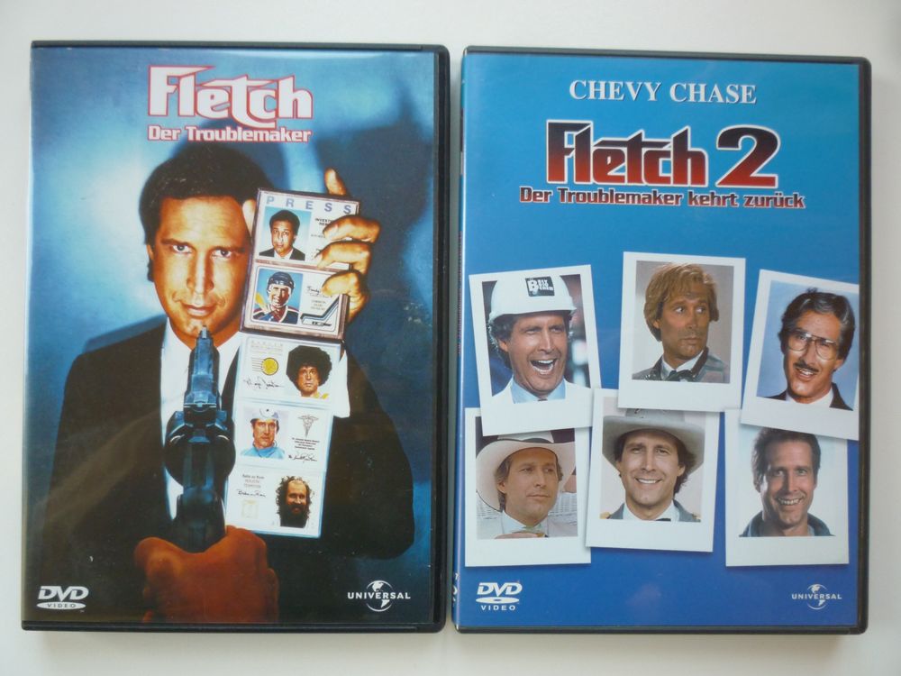 Fletch 1 + 2 - Kultfilm Klassiker 1985 / 1989 - Chevy Chase (Gebraucht ...