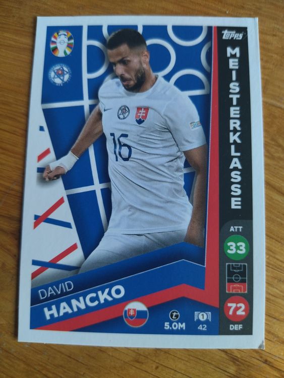 Lidl Topps - David Hancko | Kaufen auf Ricardo