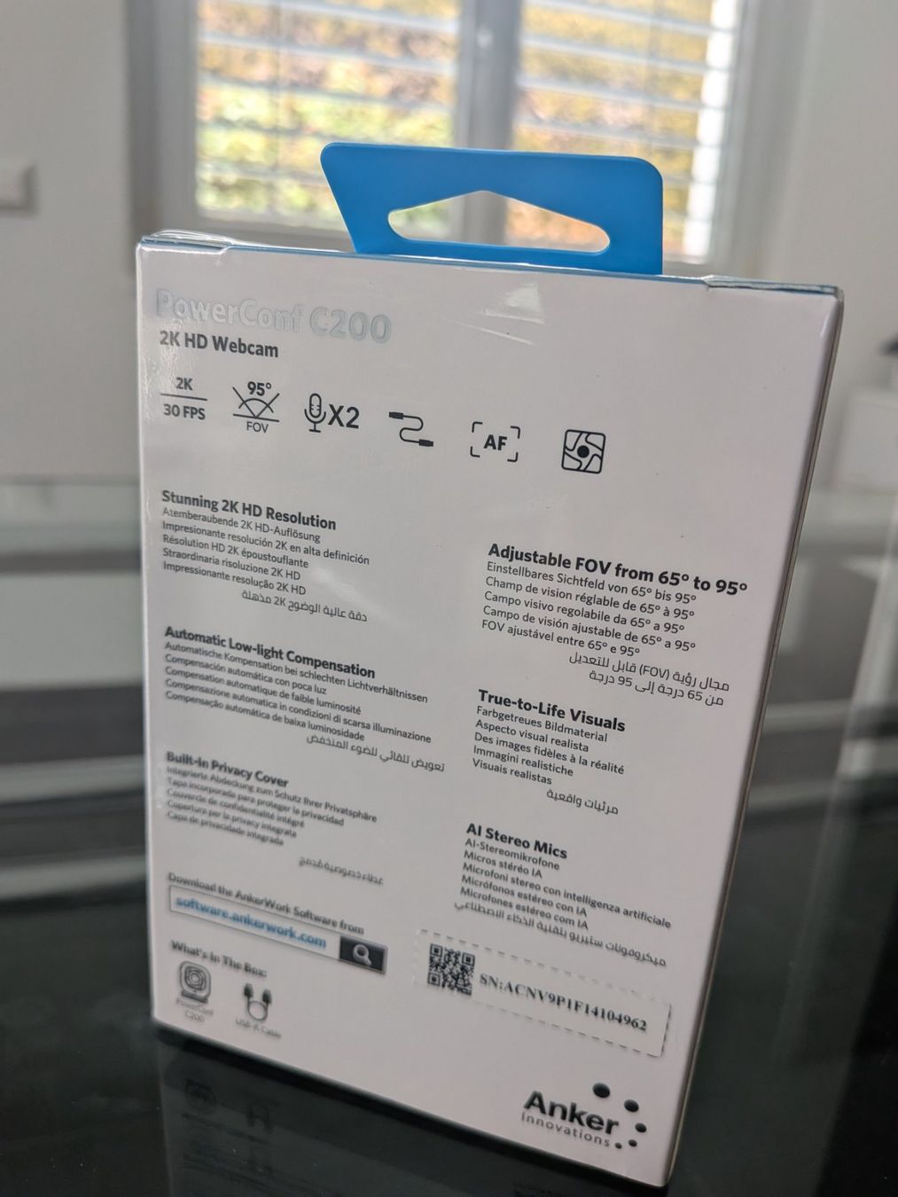 Anker-Webcam PowerConf C200 2K (Neuf avec emballage d'origine) à Avry ...