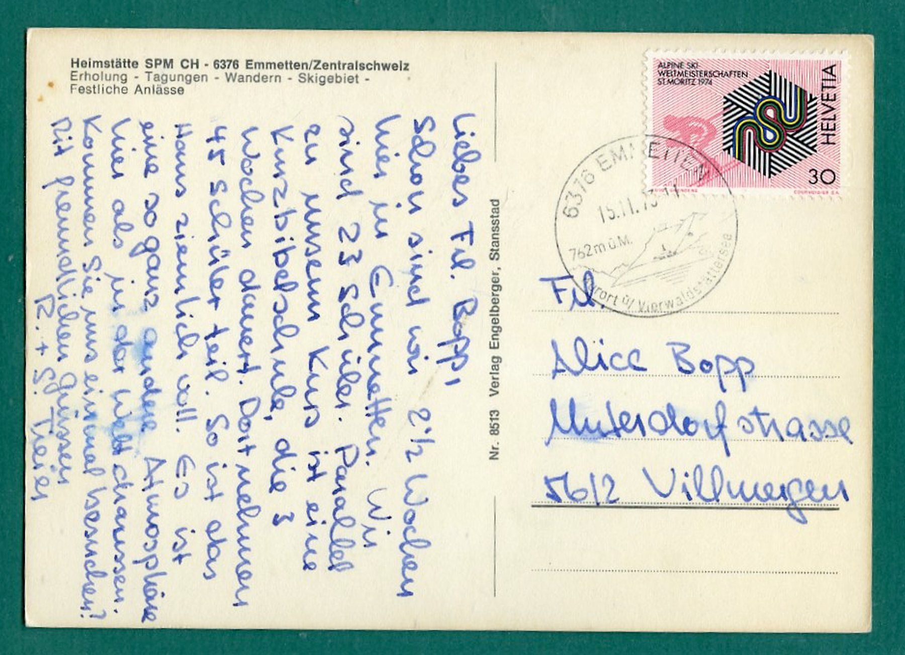 Emmetten, Heimstätte SPM CH, 1975 (Gebraucht) in Sargans für CHF 1 ...