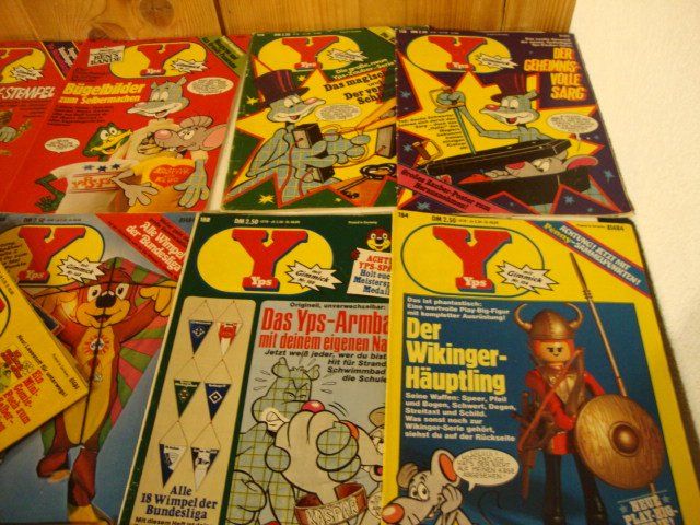 44 Stk. Jahr 1977 bis 1979 YPS Comic Hefte ! Alle zusammen ! (Gebraucht ...