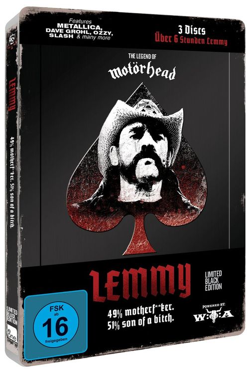 Lemmy - The Movie/Black Edition [Limited Edition] [3 DVDs] (Neu und ...