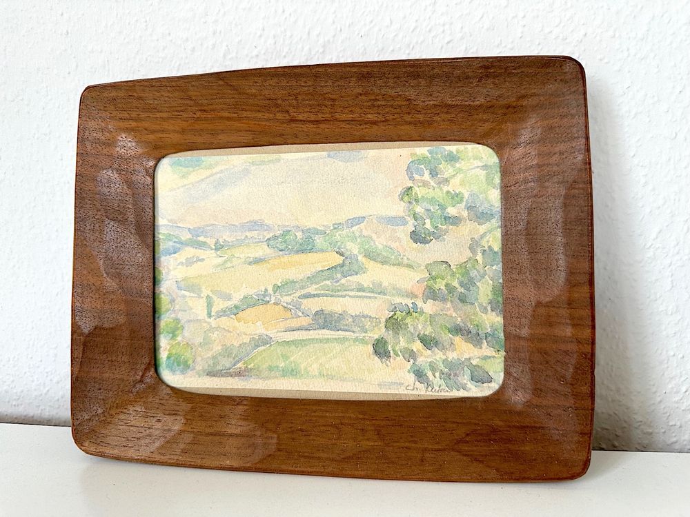 Kleines Aquarell in Anthroposophischem Rahmen Rudolf Steiner | Kaufen ...