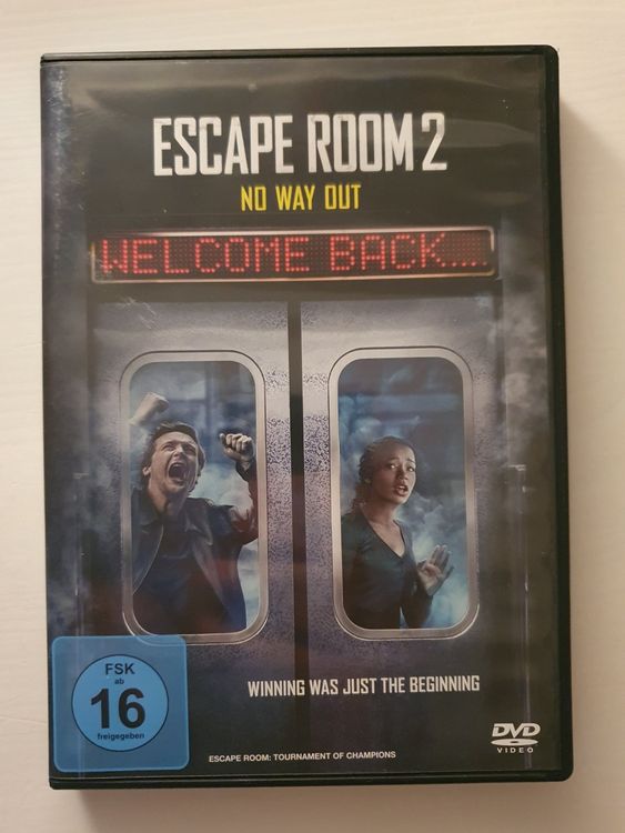 Escape Room 2: No Way Out (2021) DVD 📀 (Gebraucht) in Sierre für CHF 1. ...