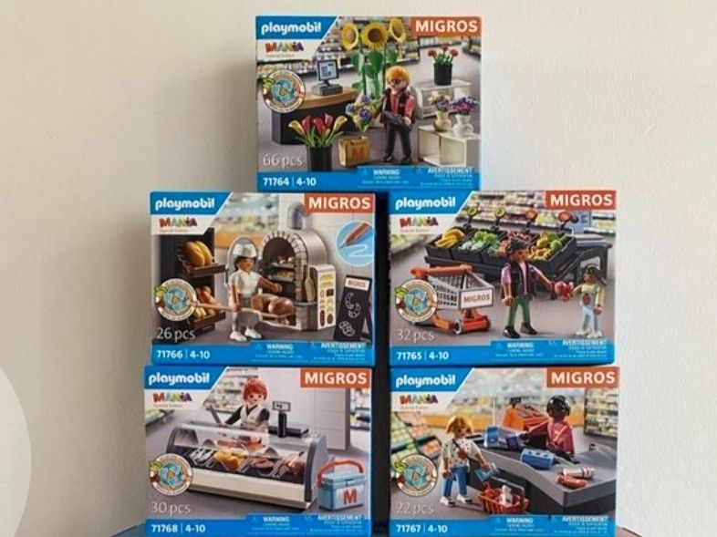 Playmobil Migros Mania, 5 Sets | Kaufen auf Ricardo