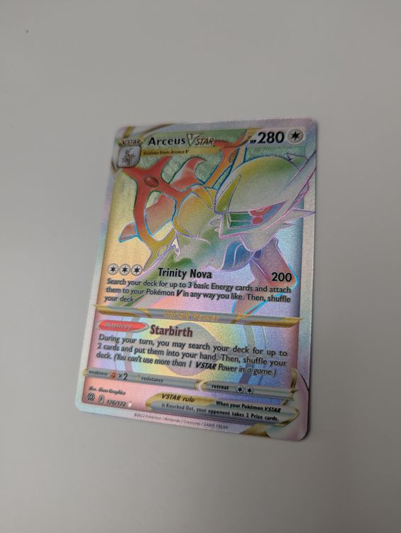 Arceus Vstar Rainbow 176/172 - Brilliant Stars EN (Gebraucht) in Gersau für CHF 22 – mit ...