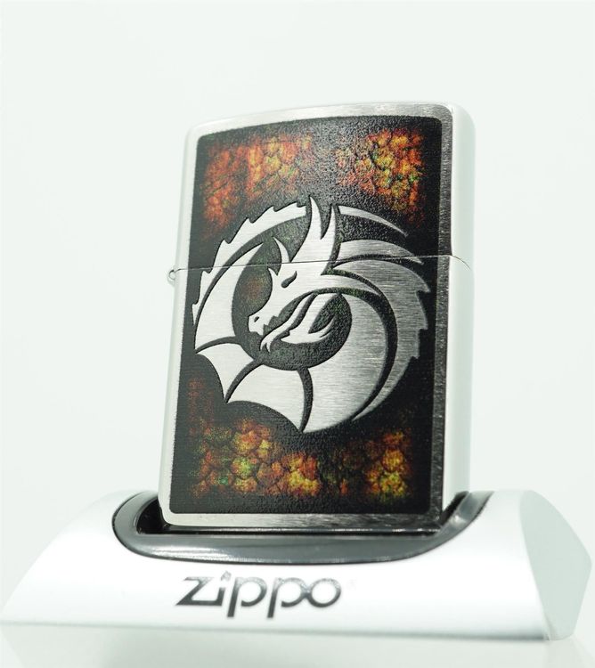 ZIPPO® DRAGON-EFFECT PRINT - 2017-UNGEZÜNDET (Neu (gemäss Beschreibung)) in Mels für CHF 29 ...