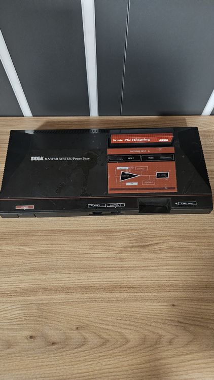 Console vintage Sega Master System + jeu sonic vidéo rétro | Kaufen auf ...