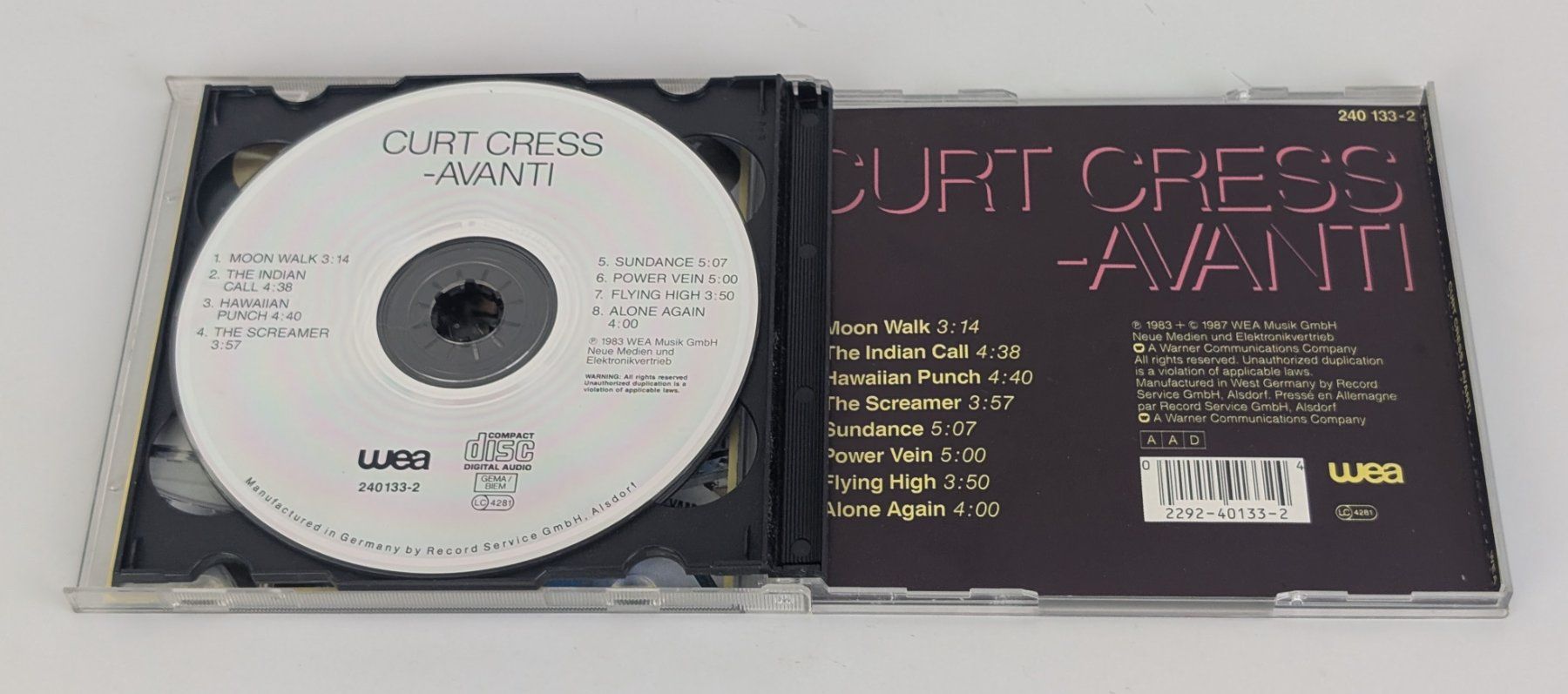 Curt Cress - Sing - Seltene CD aus dem Jahr 1987 Top (Gebraucht) in ...