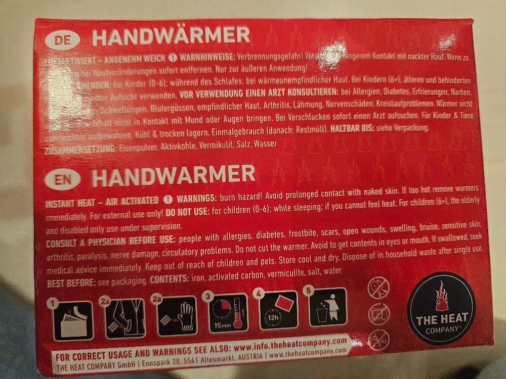 Hand- und Zehenwärmer (Neu (gemäss Beschreibung)) in Uerikon für CHF 1 ...