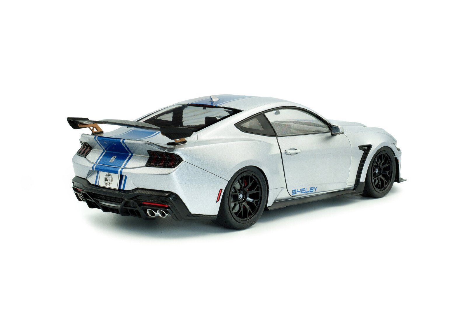Ford Shelby Mustang Super Snake 2025 silbergrau Solido 1:18 (Neu und ...