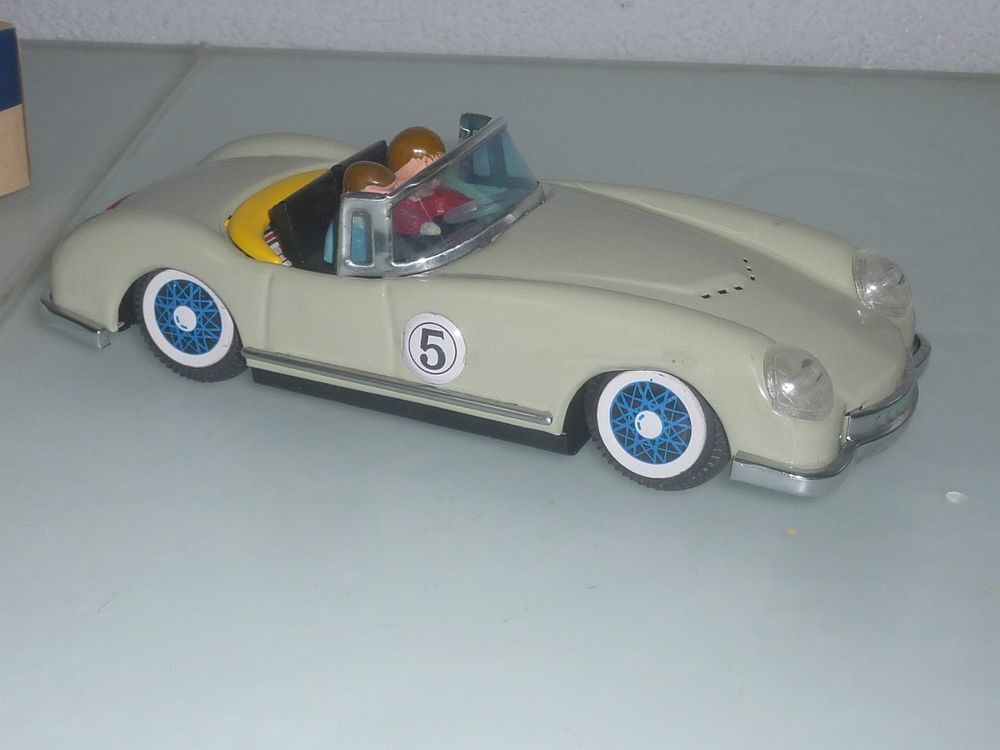 altes Blech Auto Cabrio Car Sports Blechspielzeug Vintage 60 (Gebraucht ...