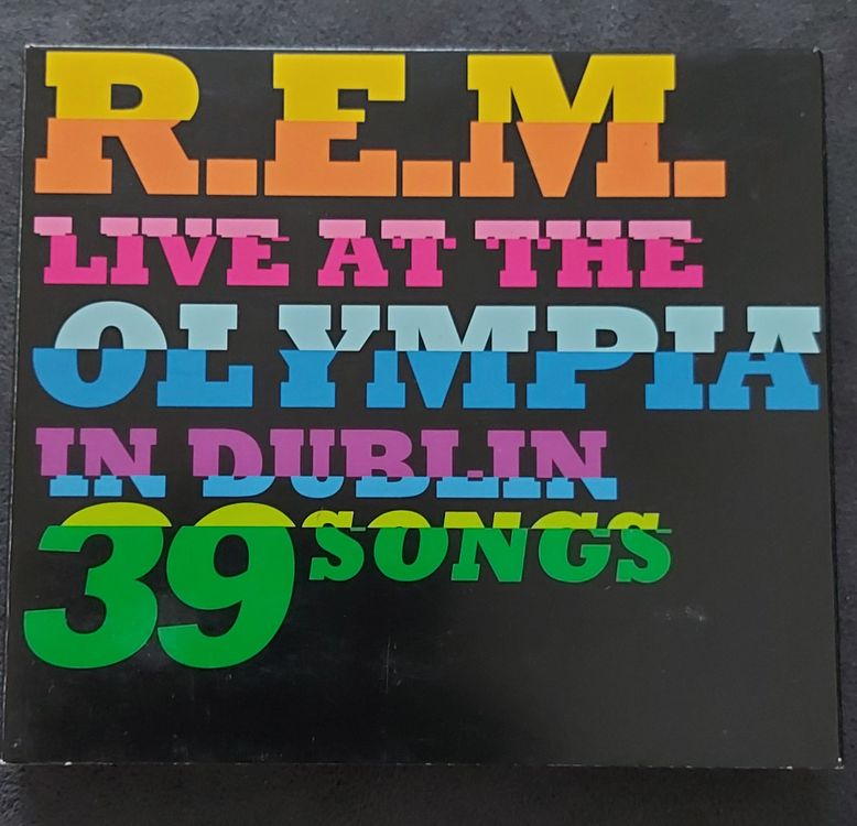 R.E.M. - Live At The Olympia (Dublin) - 2 CD+1 DVD (Gebraucht) in ...