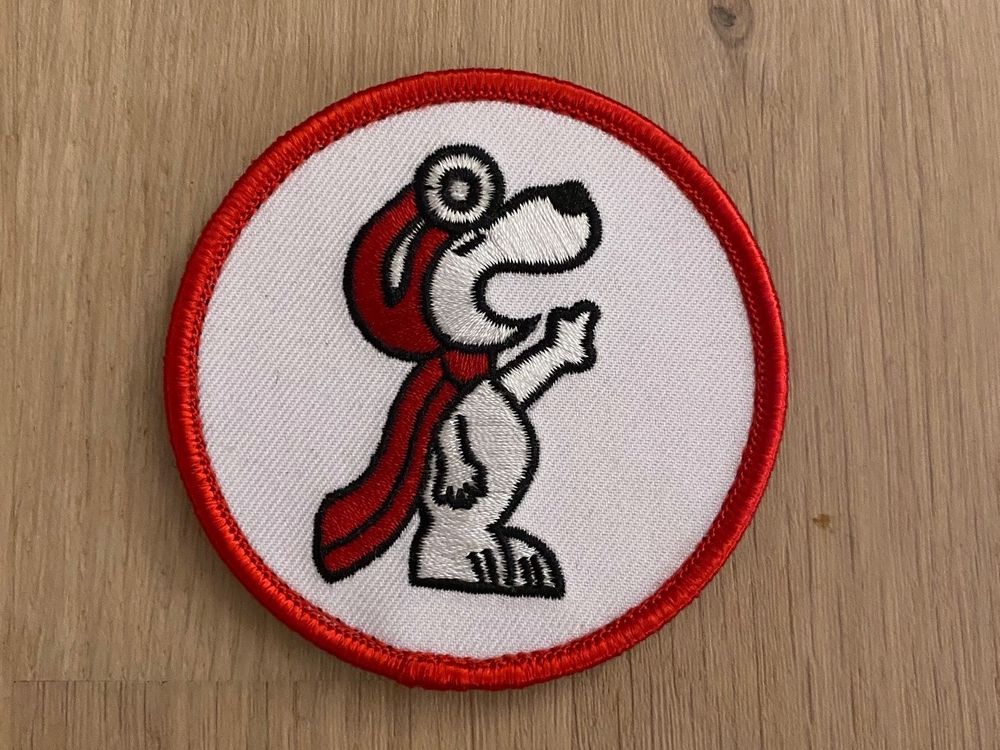 Badge Snoopy als Pilot | Kaufen auf Ricardo