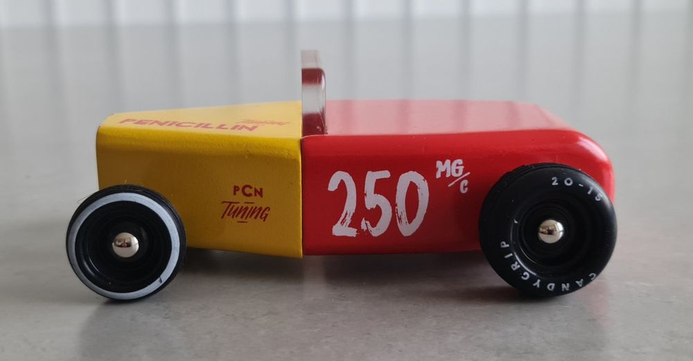 Candylab Toy Outlaws PENICILLIN - Roadster Hot Rod aus Holz (Gebraucht ...