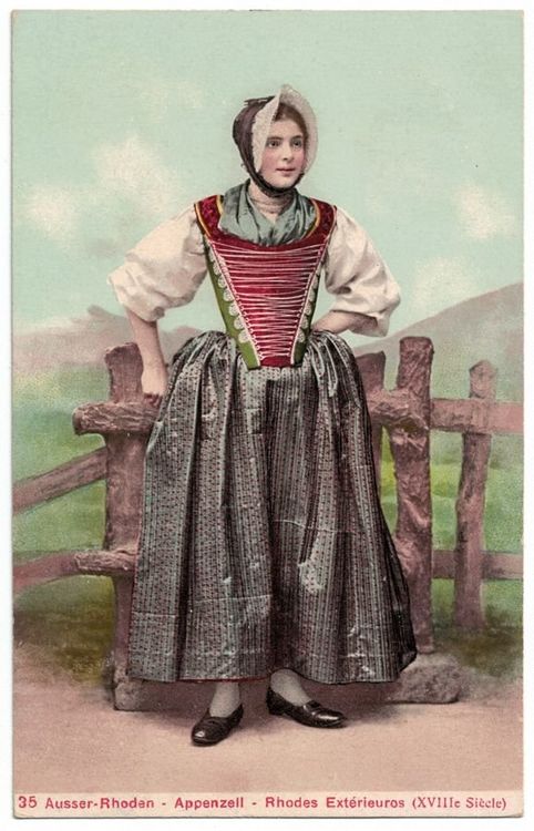 Tracht Appenzell Ausser-Rhoden - Costumes Suisses (Gebraucht) in ...