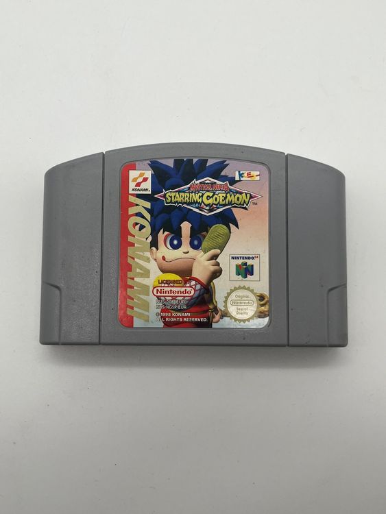 Mystical Ninja Starring Goemon Nintendo 64 N64 Pal Retro (Gebraucht) in ...