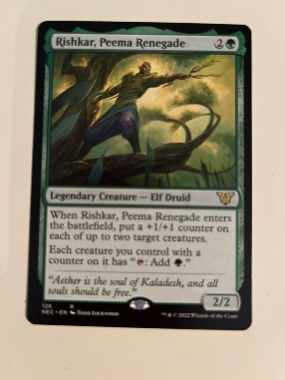 1 x Rishkar, Peema Renegade - Magic: The Gathering - MtG (Gebraucht) in ...