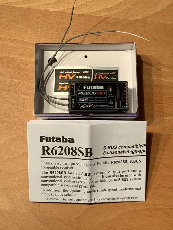 Futaba, Empfänger R6208SB (Gebraucht) in Bremgarten AG für CHF 72 – mit ...