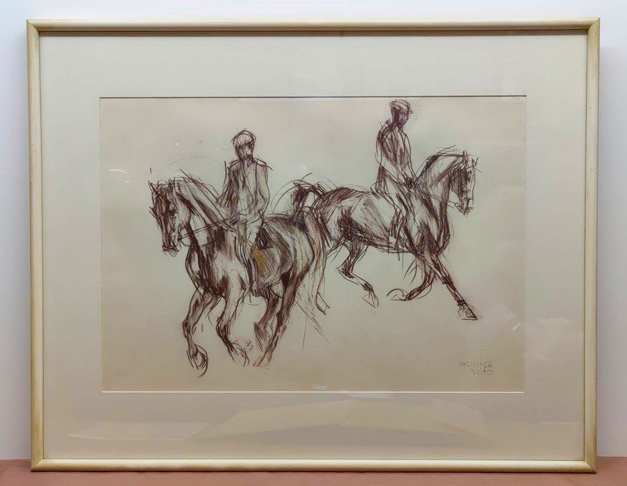 Unikat Monica Saito / Pferdesport in St. Moritz | Kaufen auf Ricardo