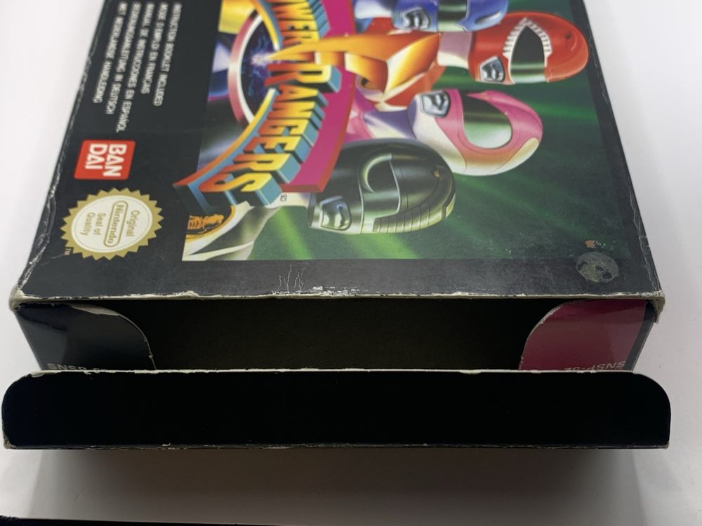 Power Rangers - Super Nintendo (SNES) OVP Selten! (Gebraucht) in ...