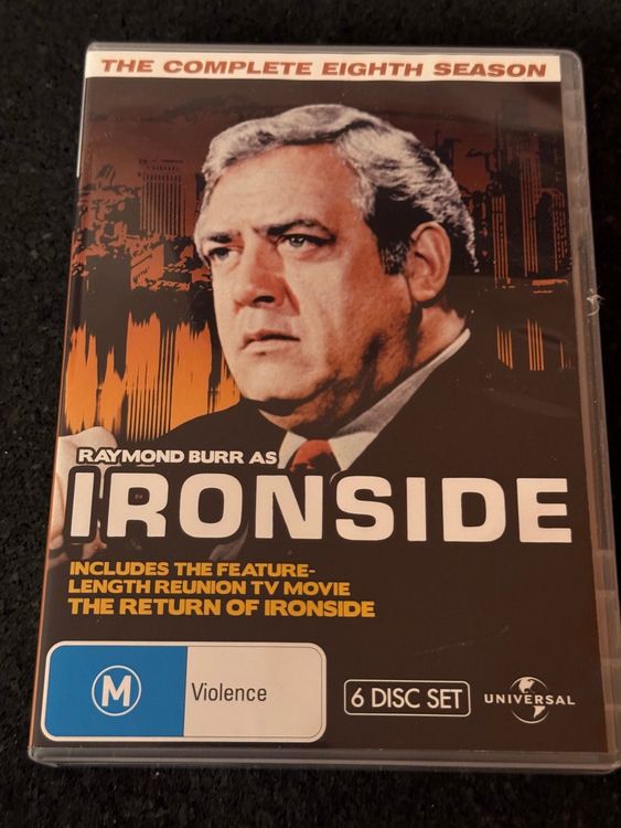 IRONSIDE the complete 8 season 6DVD's EN Raymond Burr (Gebraucht) in ...