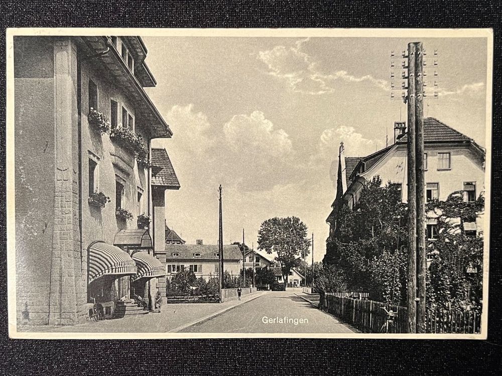 Alte Postkarte aus Gerlafingen. (Gebraucht) in Erlenbach im Simmental ...