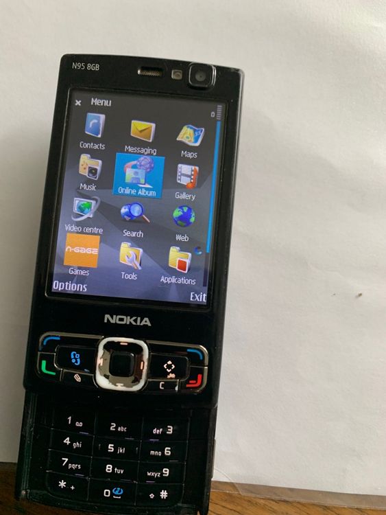 Vintage NOKIA N95 (8GB) Mit Ladegerät & Auto Ladegerät (Gebraucht) in Emmen für CHF 30 – mit ...
