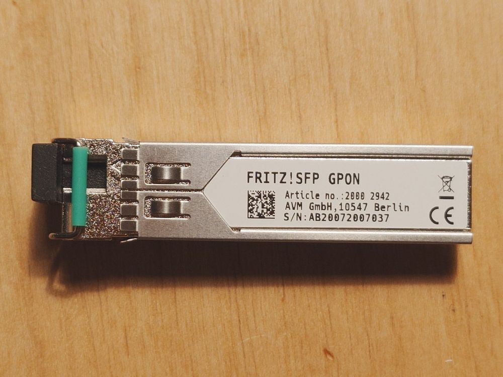 Fritz!SFP GPON mit Glasfaserkabel (Gebraucht) in Bern für CHF 10 – mit ...