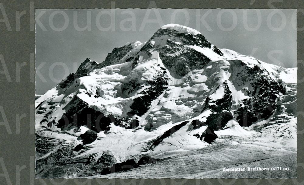AK sw Zermatt VS Breithorn ≈ 1967 (Gebraucht) in Basel für CHF 2.5 – mit Lieferung auf Ricardo ...
