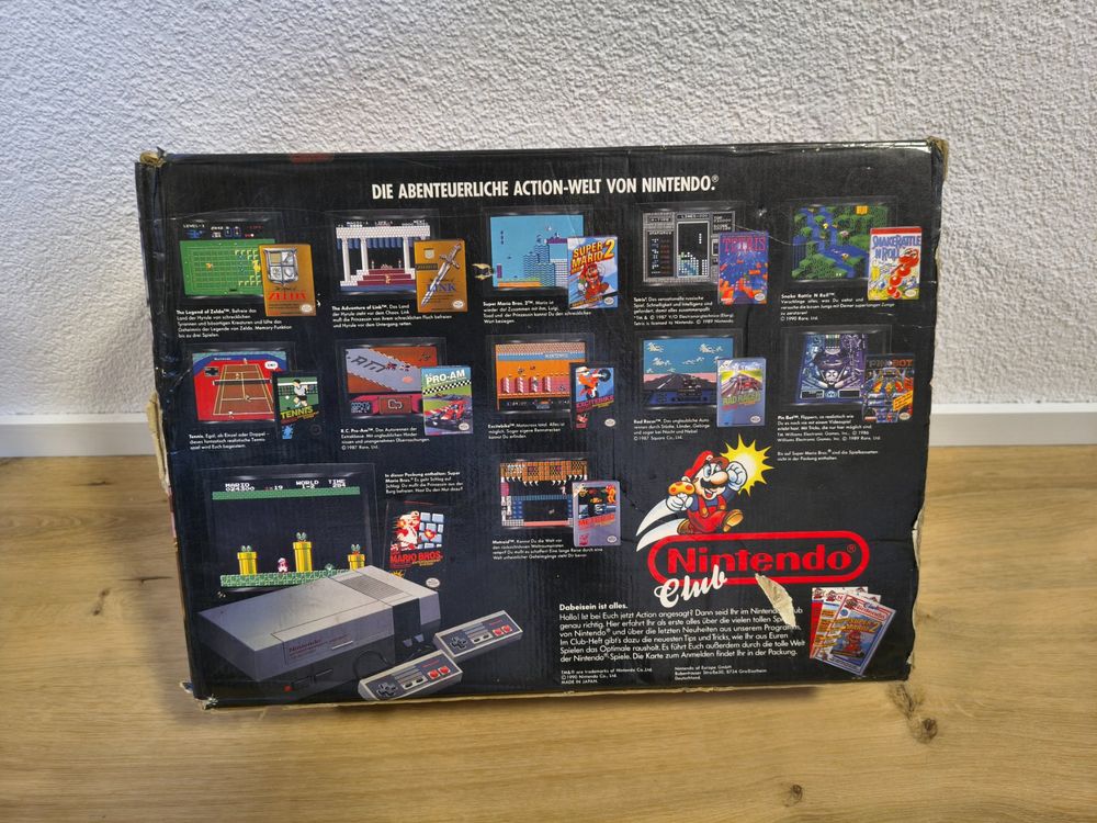 Nintendo NES Europa Version in OVP mit Classic 3 in 1 Spiel (Gebraucht ...