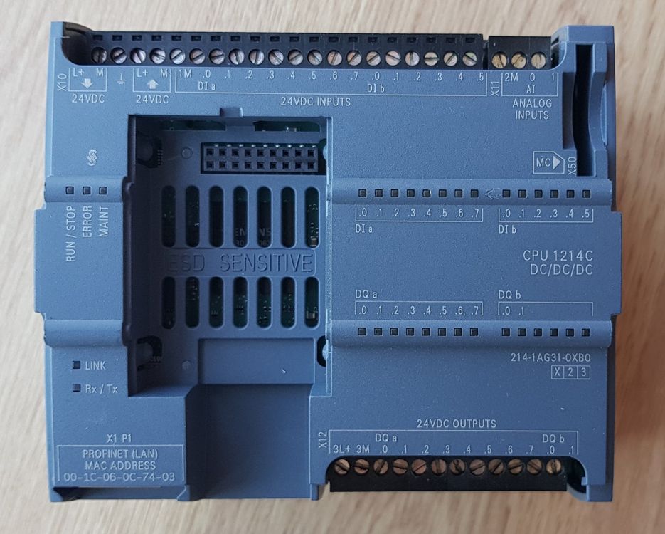 Siemens Simatic S7-1200, CPU 1214C DC/DC/DC (Gebraucht) in Olten für ...