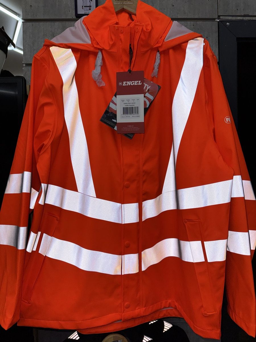 Engel Sicherheits Regenjacke, neu, Grösse L, (Neu und originalverpackt ...