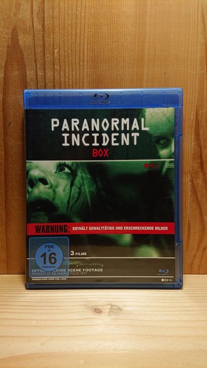 PARANORMAL INCIDENT Box 1 bis 3 auf Blu-Ray (Gebraucht) in Wilderswil für CHF 8.9 – mit ...