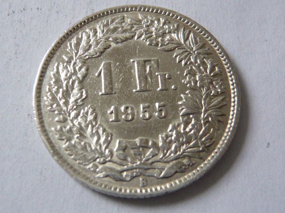 1 FR 1955 SILVER (Gebraucht) in Echallens für CHF 19 – mit Lieferung auf Ricardo kaufen