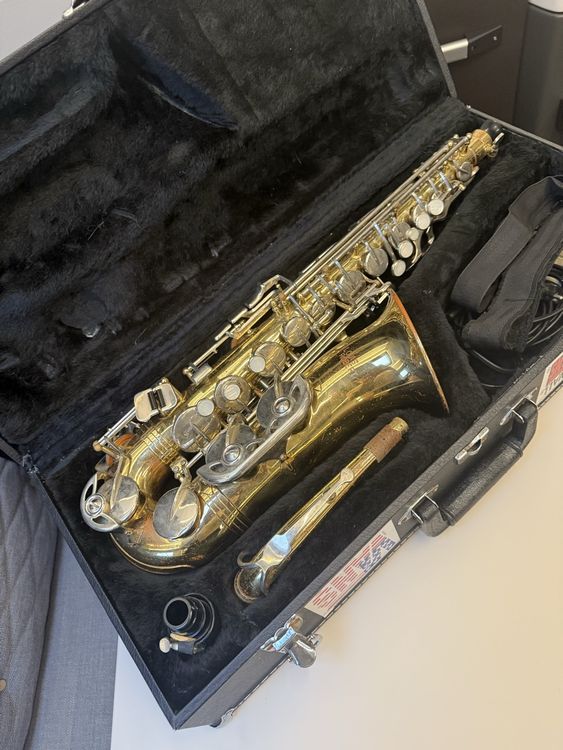 Saxophone Alto Vintage, Etui Inclus - Louis Robert (D'occasion) à ...