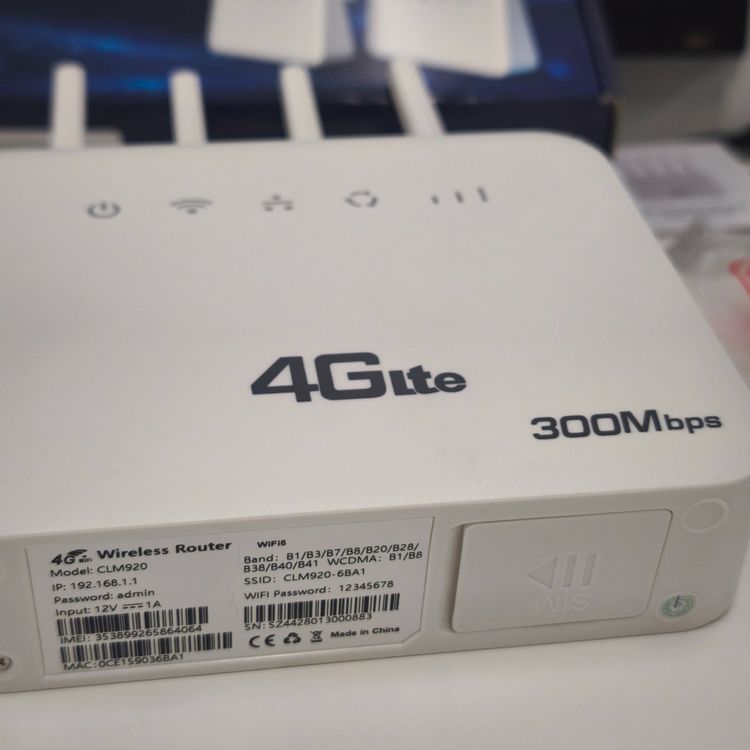 4G WiFi Wireless Router für SIM-Karte – fast neu (Gebraucht) in Schlieren für CHF 24 – nur ...