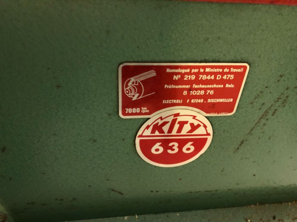 Hobelmaschine Kity 636 (Gebraucht) in Winterthur für CHF 519 – mit ...