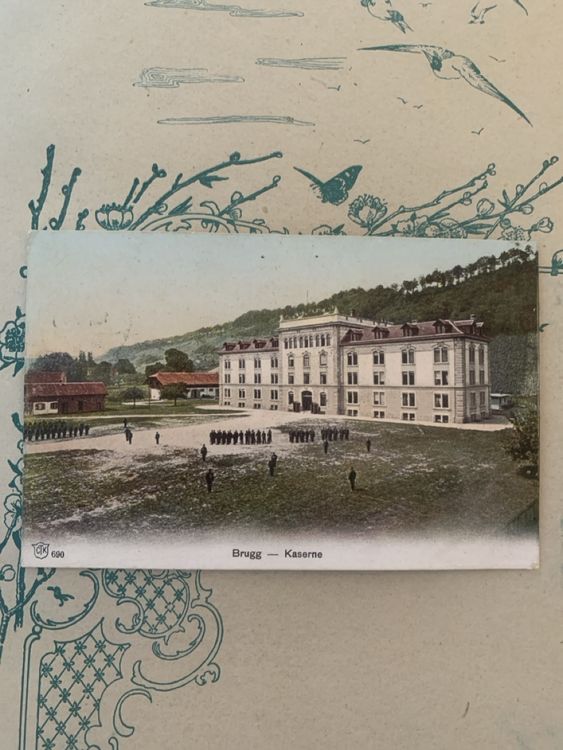 Alte Ansichtskarte „Brugg-Kaserne“ | Kaufen auf Ricardo