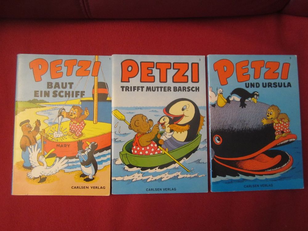 PETZI BÄNDER NR. 1 BIS 3 CARLSEN VERLAG!!! | Kaufen auf Ricardo